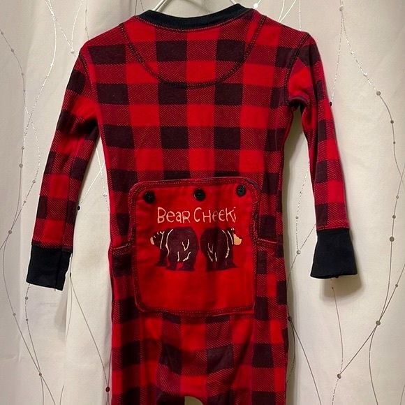 Lazy One | Pajamas | Guc Lazy One Red Buffalo Plaid Lumberjack Button ...